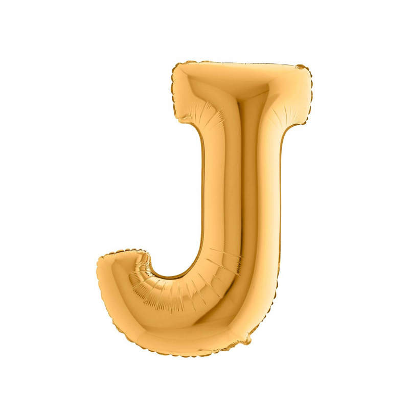Folieballon letter J 100 cm | Reuze | Formaat | Overige ballonnen | de ...